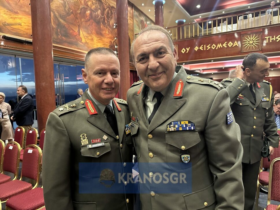 Kranosgr - Τιμήθηκε ο ΑΓΕΕΘΑ Στρατηγός Κων. Φλώρος από το Αριστοτέλειο Πανεπιστήμιο Θεσσαλονίκης