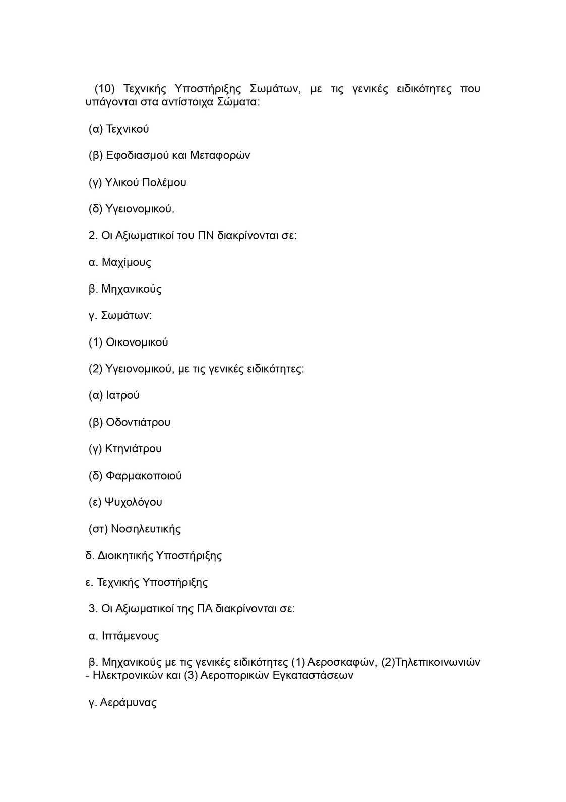 Kranosgr - Πολυνομοσχέδιο ΥΠΕΘΑ: Αναλυτικά όλα τα άρθρα για μεταθέσεις, προαγωγές, κρίσεις…